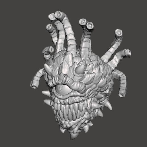 👁️ BEHOLDER EYE TYRANT MINIATURE MODEL FANTASY OR SCIFI GAMES RPG DND ...
