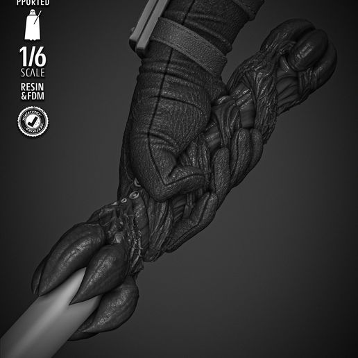 🗿 TALON SCULPTURE - TESTED AND READY FOR 3D PRINTING・ 3D File for 3D ...