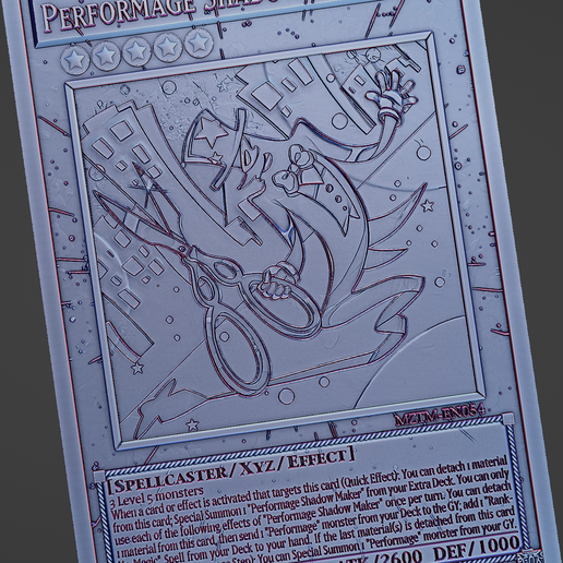 🎨 Performage Shadow Maker - yu-gi-oh!・Free STL File for 3D printing・Cults