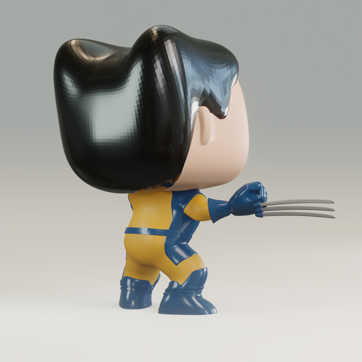 STL file FUNKO WOLVERINE 👾 ・3D printing design to download・Cults