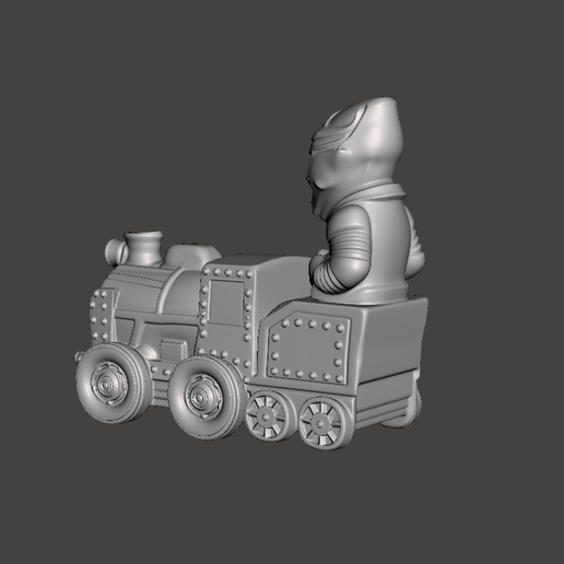 🎨 FAN ART JET JAGUAR TRAIN GODZILLA SOFUBI・ OBJ File for 3D printing・Cults