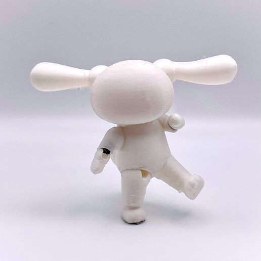 💾 BJD DOLL Articulated Floppy Ear Puppy Bunny Dog Rabbit Doll, Sanrio ...