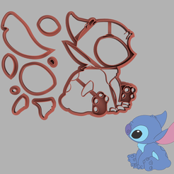 Download 1 3D model from CORTADOR MODULAR - STITCH listed by MCUBE • 3D ...