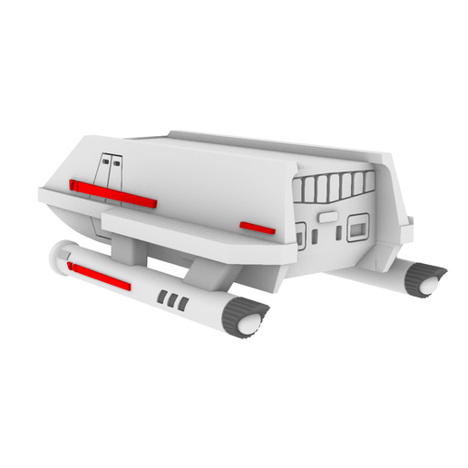 🖖 Federation Galileo Shuttlecraft・ STL File for 3D printing・Cults