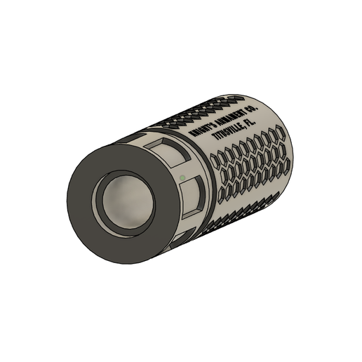 🔫 Airsoft barrel extension KAC type・Free STL File for 3D printing・Cults