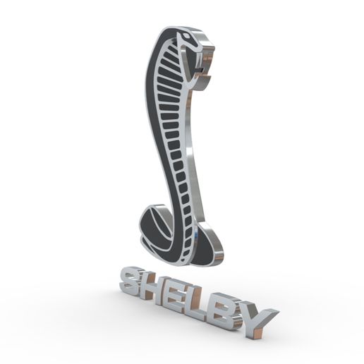 🚗 shelby logo・ STL File for ・Cults