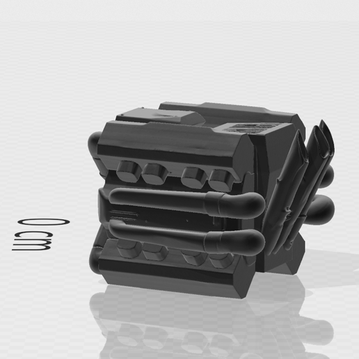 🚗 1/64th scale engine・ STL File for 3D printing・Cults