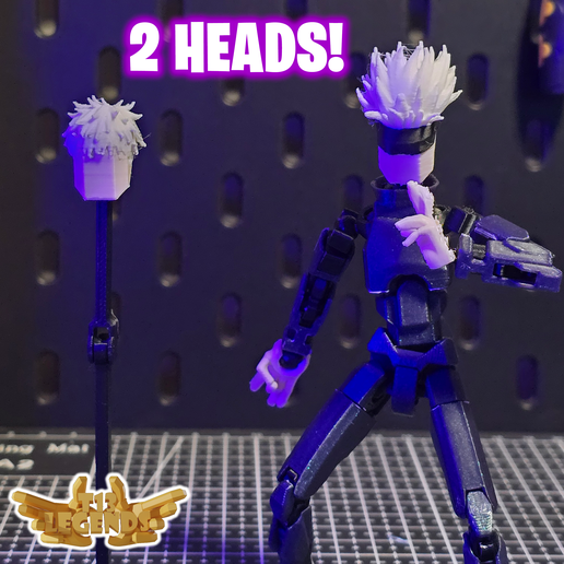 🦸 Gojo Satoru Inspired T13 Legends Dummy 13 Figure・ 3D File for 3D ...