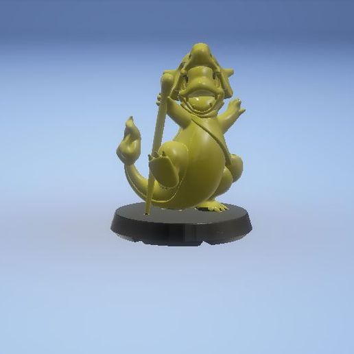 STL file CHARMANDER TOY 3D PRINTABLE MODEL 🌐 (OBJ)・Template to download ...