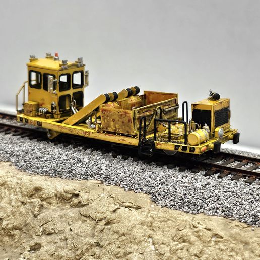 ⛏️ M.O.W. SCRAP PICK UP MACHINE IN HO SCALE・ STL File for 3D printing・Cults