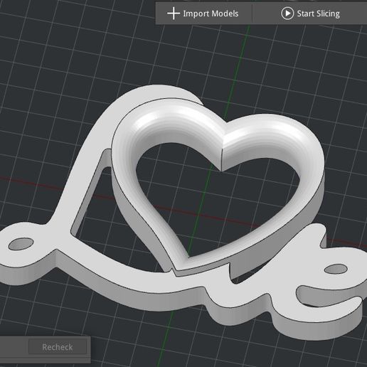 STL file Love ️‍🔥 (OBJ)・Template to download and 3D print・Cults