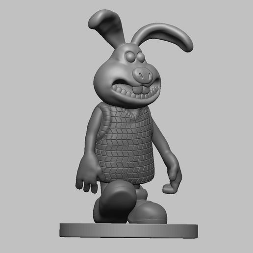 STL file Wallace & gromit Personalized 🐇 ・3D printing model to download ...