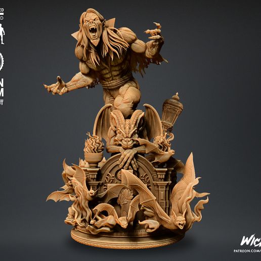 🗿 WICKED MARVEL MORBIUS SCULPTURE: TESTED AND READY FOR 3D PRINTING・ 3D ...