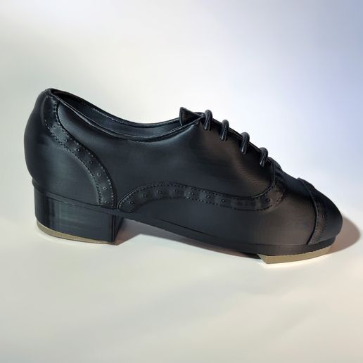👟 Realistic Life-Sized Tap Shoe / Classic Tap Shoe・ STL File for 3D ...