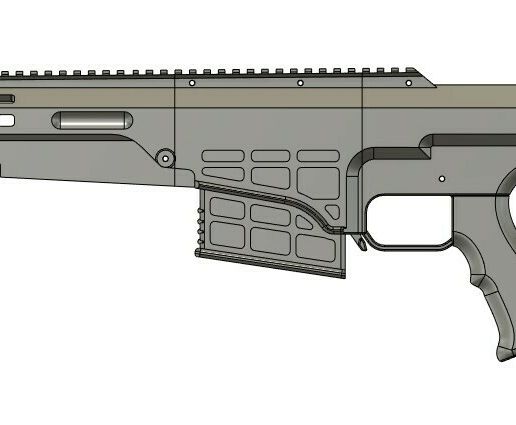 🔫 Echo1 M28 Airsoft sniper rifle MRAD kit・ STL File for 3D printing・Cults