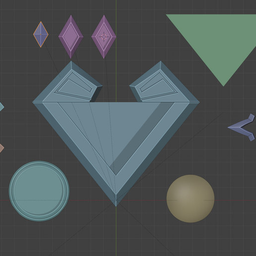 💜 Xilonen Vision Necklace heart - Genshin Impact・Archivo 3D para ...