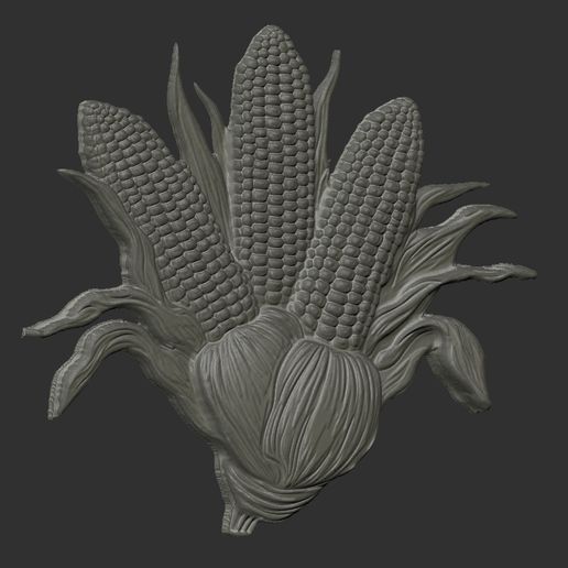 STL file fresh corn for cnc 🌽 (OBJ)・Design to download and 3D print・Cults