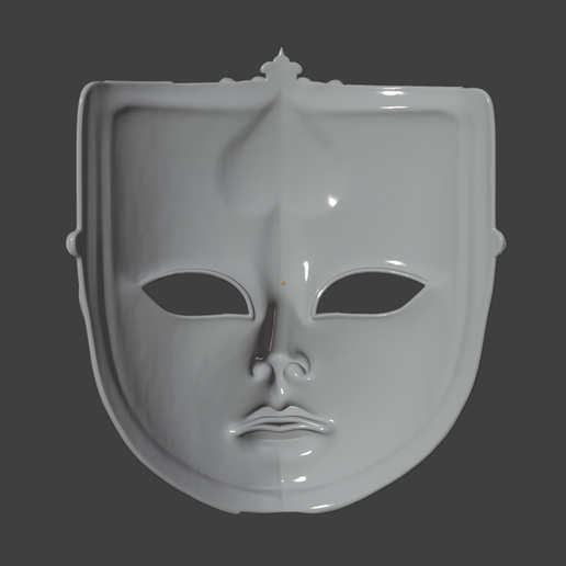♠️ Ace Card Female Face Mask・ STL File for 3D printing・Cults