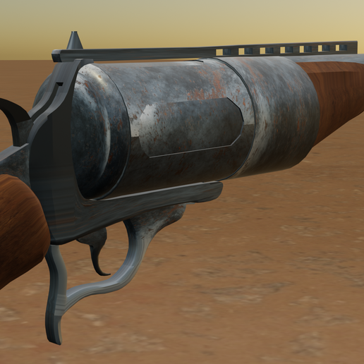 🔫 Fallout Tv show Ghoul Gun・ STL File for 3D printing・Cults