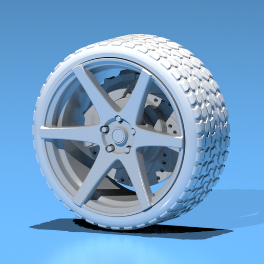 🚁 Emotion R Style Rim・Free STL File for 3D printing・Cults