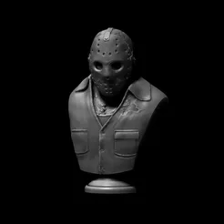 3D print jason bust • made with Anycubic kobra 2 max・Cults