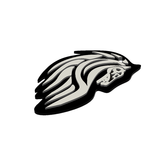 🧙‍♂️ Rohirrim logo・ STL File for 3D printing・Cults