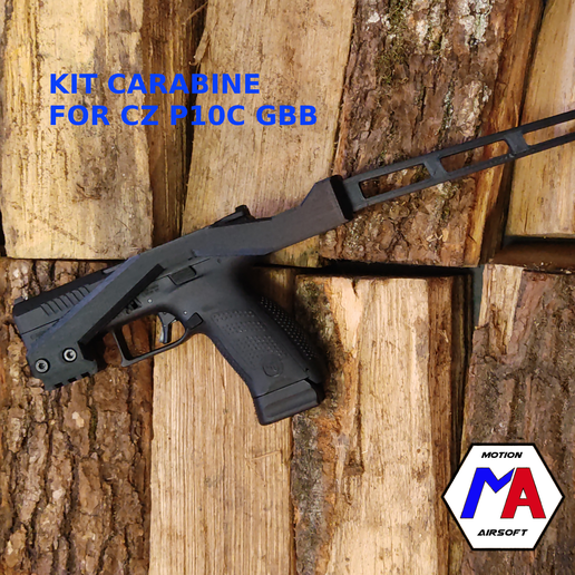 🔫 KIT PDW CZ P10C・ STL File for 3D printing・Cults