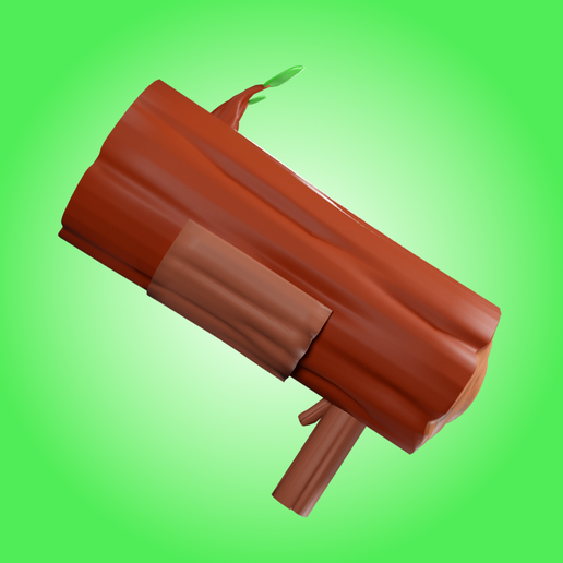 🥥 Coconut Gun (Donkey Kong 64)・ OBJ File for 3D printing・Cults