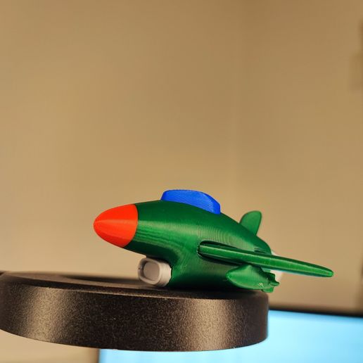 STL file Cute Chubby Fighter Jet ️ (3MF)・Template to download and 3D ...