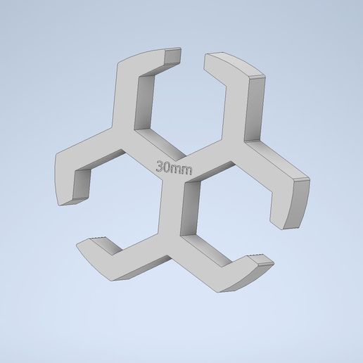 🛑 Workpiece stop 30mm・ STL File for 3D printing・Cults