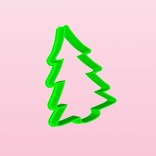 STL file Cutter. Christmas tree 🎄 ・Model to download and 3D print・Cults