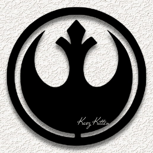 ⭐ star wars crest wall art home decor・ STL File for 3D printing・Cults