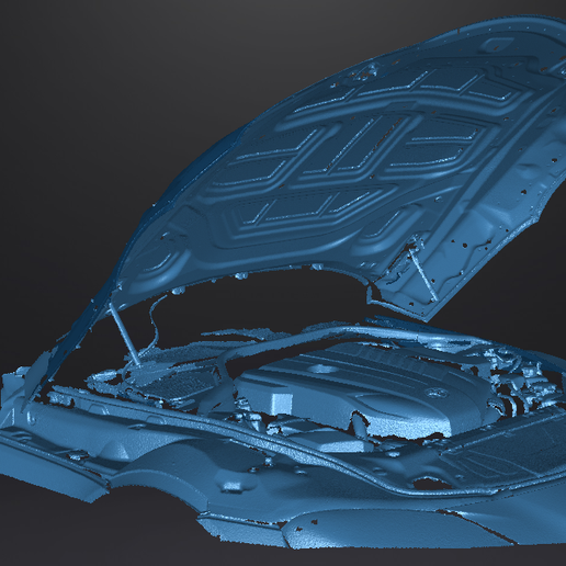 🚗 Toyota GR Supra A90/A91 Mk5 2021 - Engine Compartment - 3D Scan・ STL ...