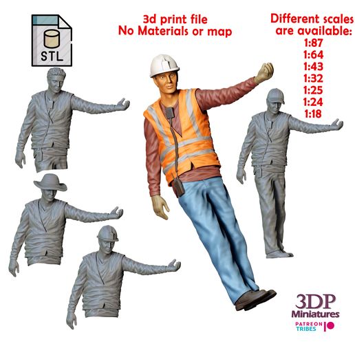 🛤️ N4 Railway track worker hanging onto a train・ STL File for 3D ...