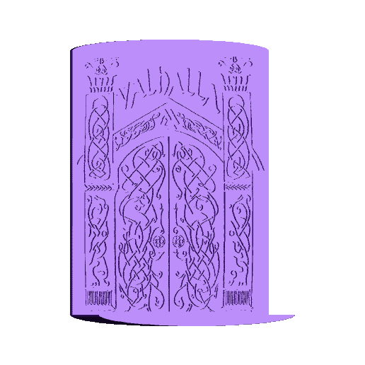 Free 3D file Gates to Valhalla 🧞‍♂️ ・3D print design to download・Cults