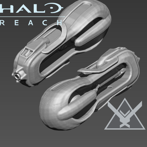 😇 Covenant power module 3d model halo reach invasion・ OBJ File for 3D ...