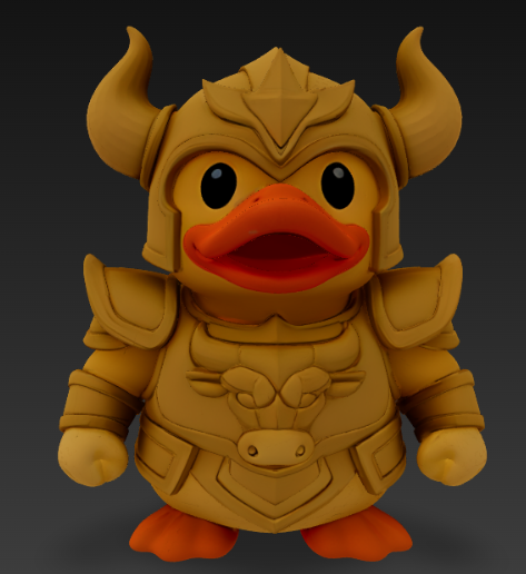 🦆 DUCK ARMOR / ALDEBARAN DUCK・ STL File for 3D printing and CNC ...
