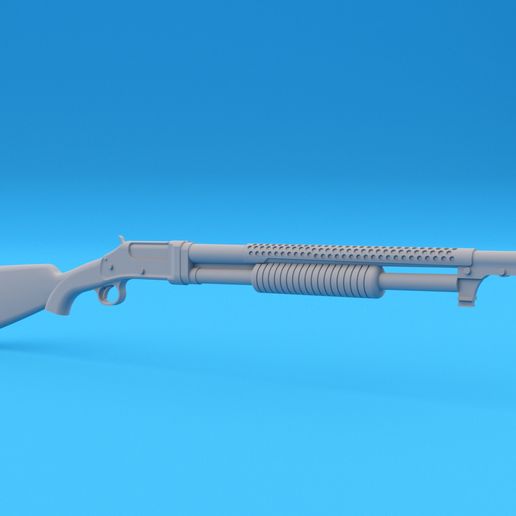 🔫 1/35 Winchester M1897 Trench Gun・ STL File for 3D printing・Cults