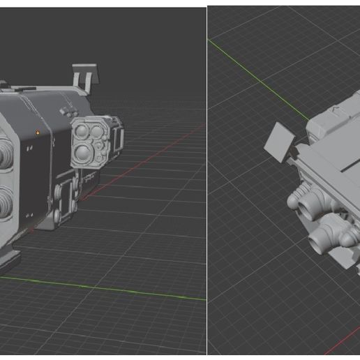 🌀 Purge the Xenos Cyclonic Missile Rack・ STL File for 3D printing・Cults
