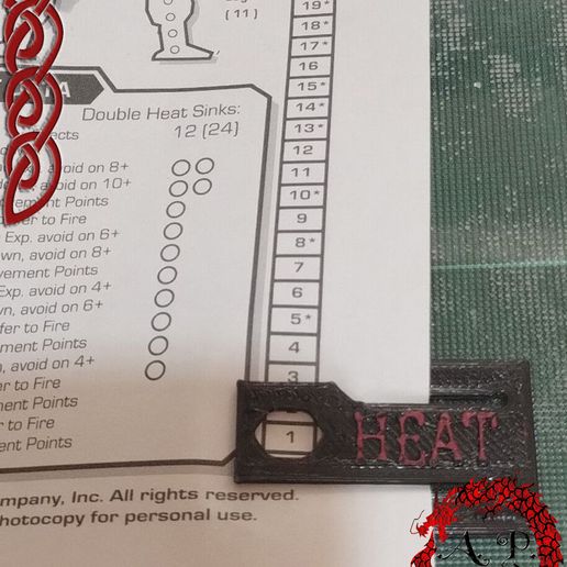 Free STL file Battletech heat clips 🎲 ・3D printable model to download・Cults