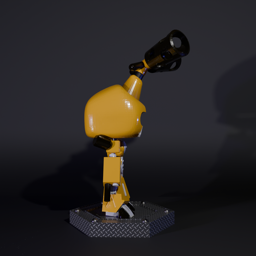 🦸 METABEE V2 | Chibi Mech Figurine・Free STL File for 3D printing・Cults