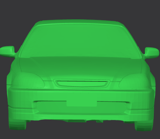STL file CİVİC VTI HB 🚗 ・3D printing idea to download・Cults