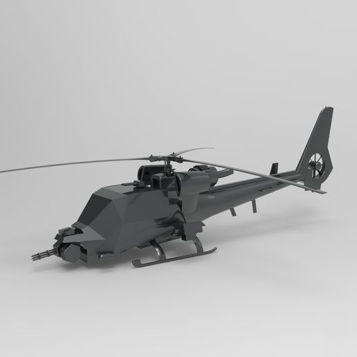 🌩️ THUNDER HELICOPTER FOR 3D PRINT・ STL File for 3D printing・Cults