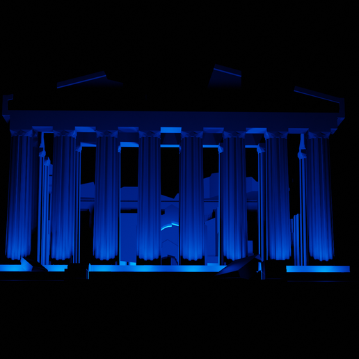 🗽 Acropolis・Kostenlos STL Datei für ・Cults