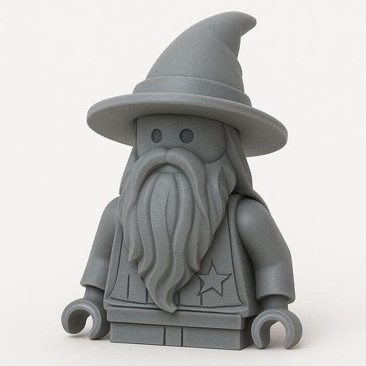🎨 Lego Wizard Figure・Free STL File for 3D printing・Cults