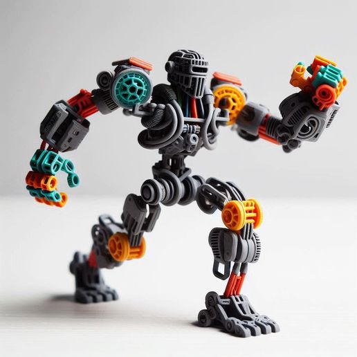 👨 Robotic Man Table Showpiece 3D Print – Futuristic Decorative Figurine ...