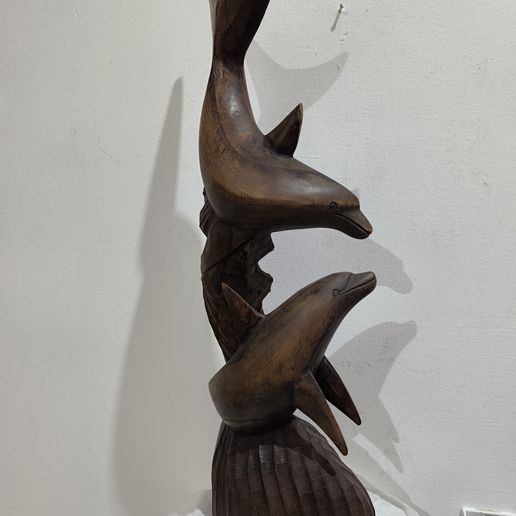 STL file Dolphin Statue 🐬 ・3D print model to download・Cults