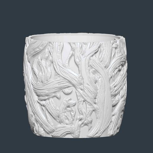 🪴 Twisted Branch Planter No Supports – Organic Tree Pot STL・ STL File ...