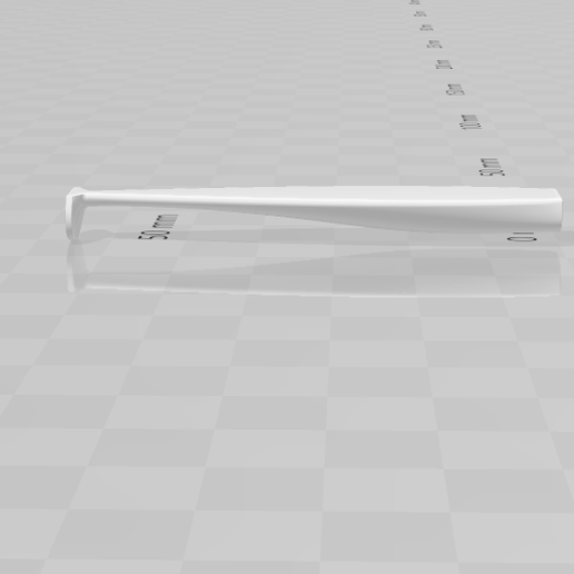 STL file flat paddle tail 🎣 ・3D printer model to download・Cults