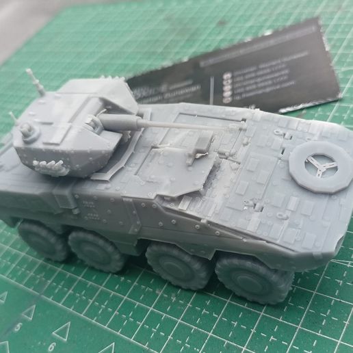🎲 Lithuanian GTK Boxer VILKAS Infantry Fighting Vehicle・ STL File for ...